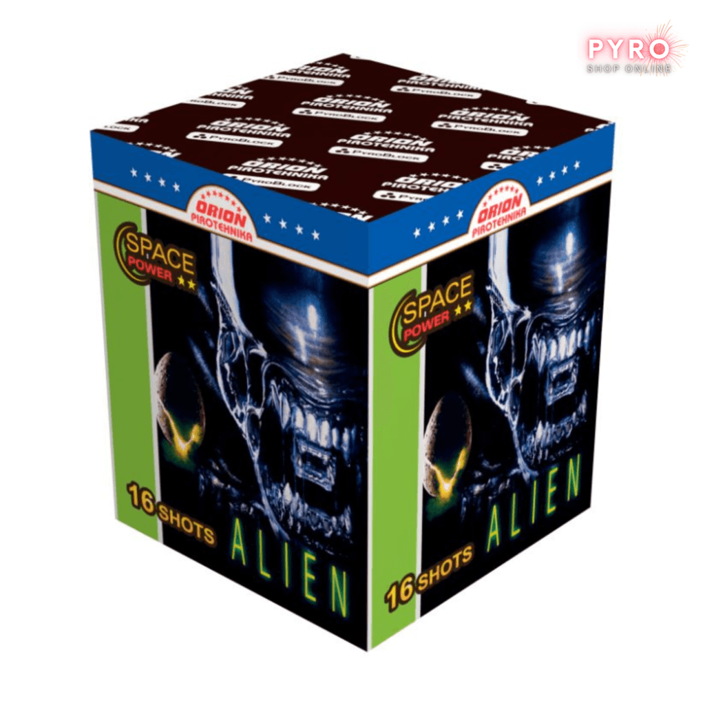 ALIEN; Vatromet; 16 Izbačaja; Razred II - PYRO SHOP