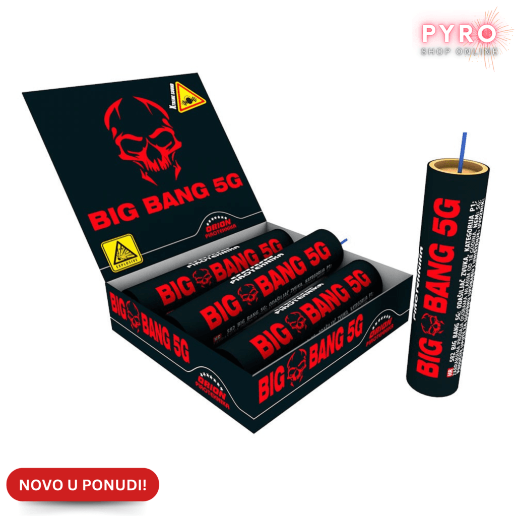 BIG BANG 5G; Odašiljač zvuka; Razred I/P1 - PYRO SHOP